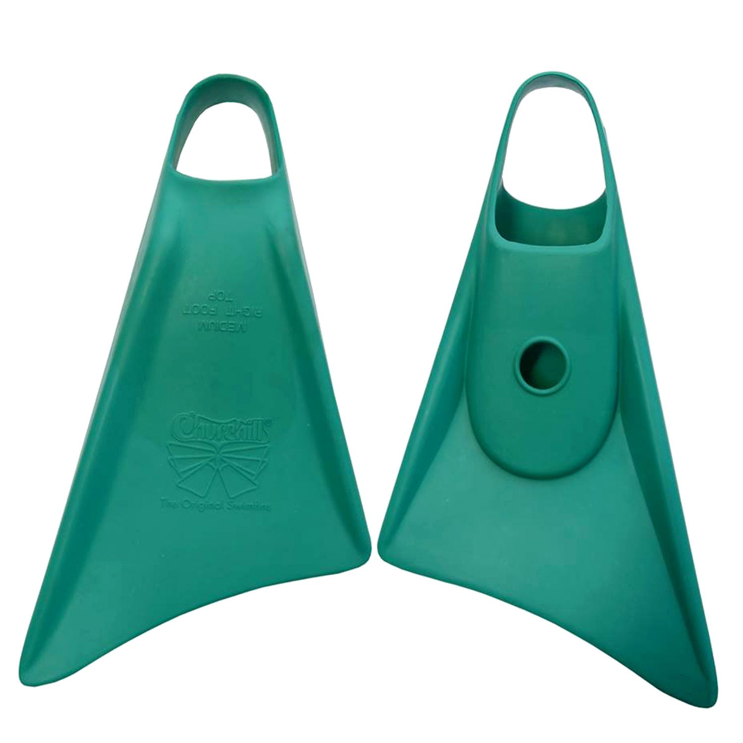 Churchill Makapuu V2 Fins - OG Green – Inverted Bodyboarding