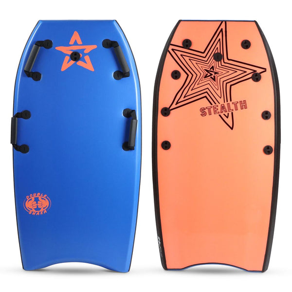 Stealth Double Shaka EPS Handle Bodyboard - Inverted Bodyboarding